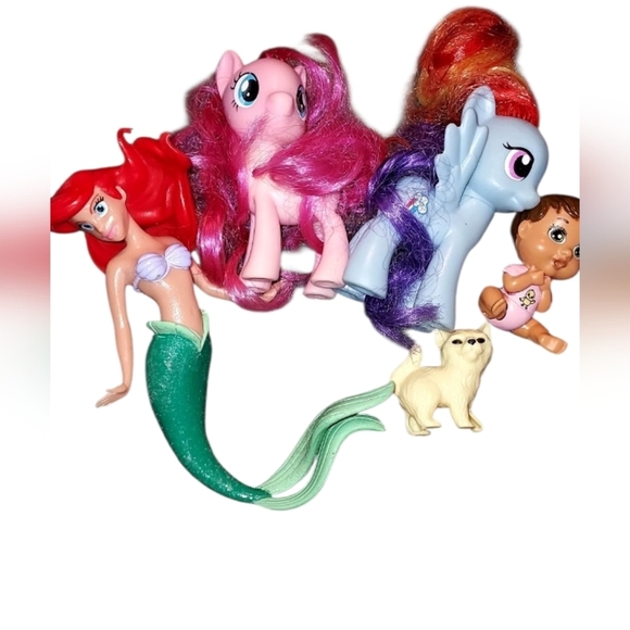 Toys | Toys Lot My Little Pony Ariel Disney | Poshmark